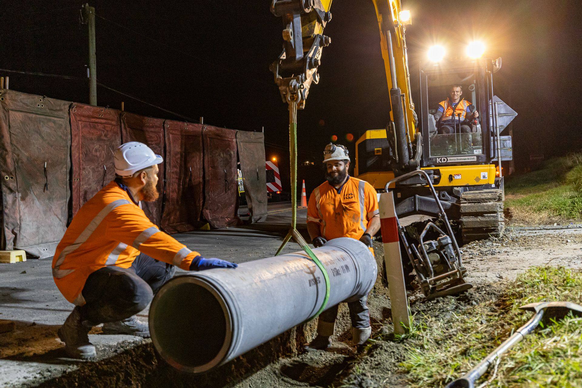 Civil Works for Papakura Watercare Treatment Plant - KD Civil