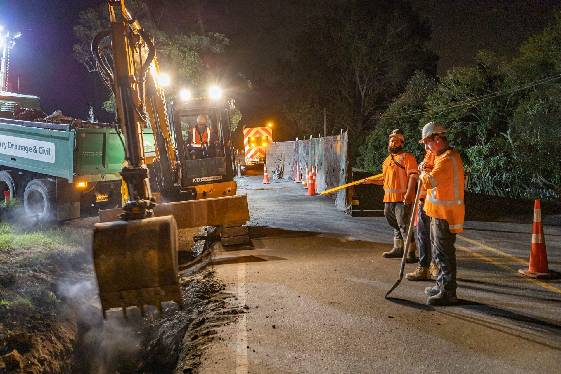 Civil Works for Papakura Watercare Treatment Plant - KD Civil